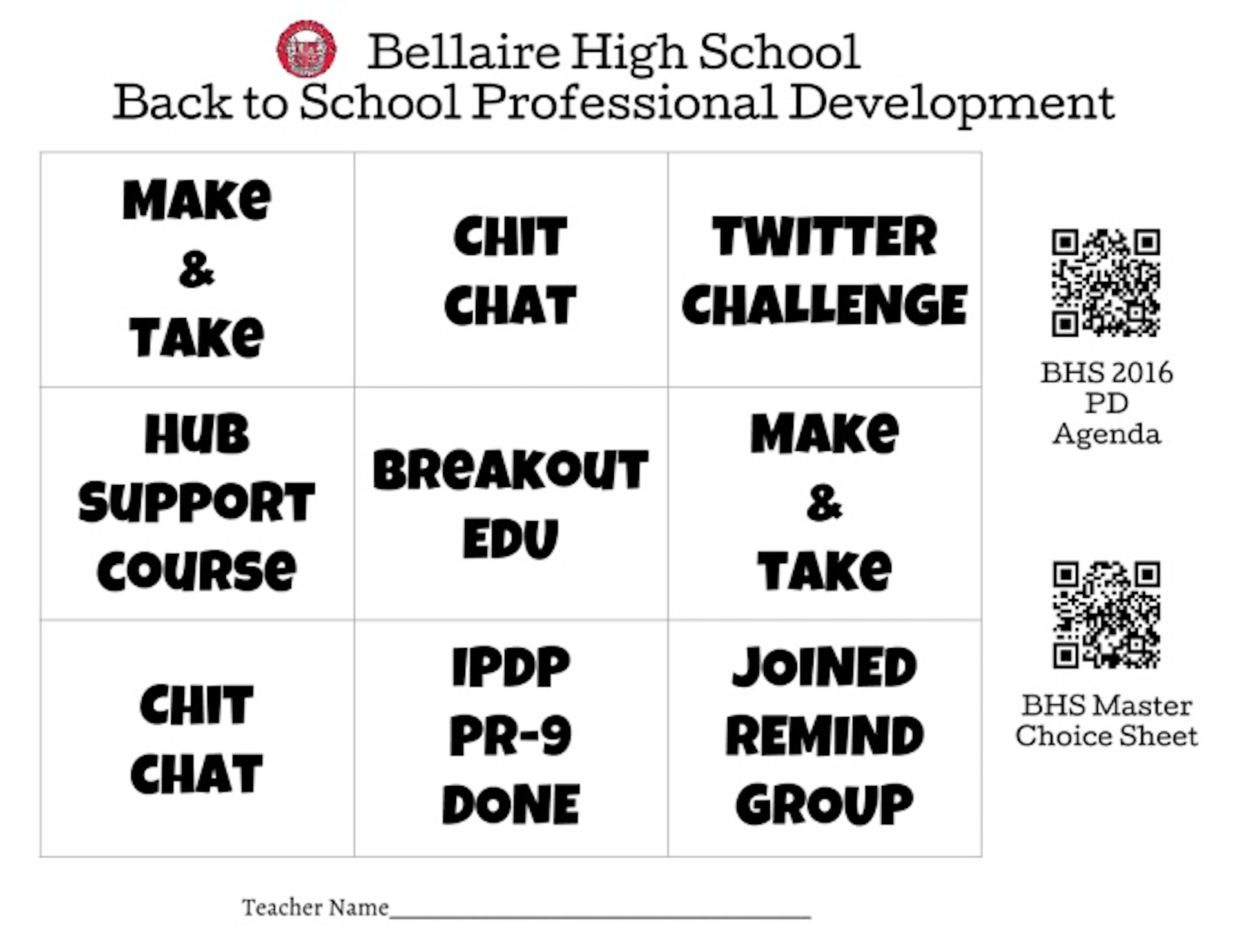 Tic-Tac-Toe Your Way to Teacher Choice: A New Model for PD | EdSurge News