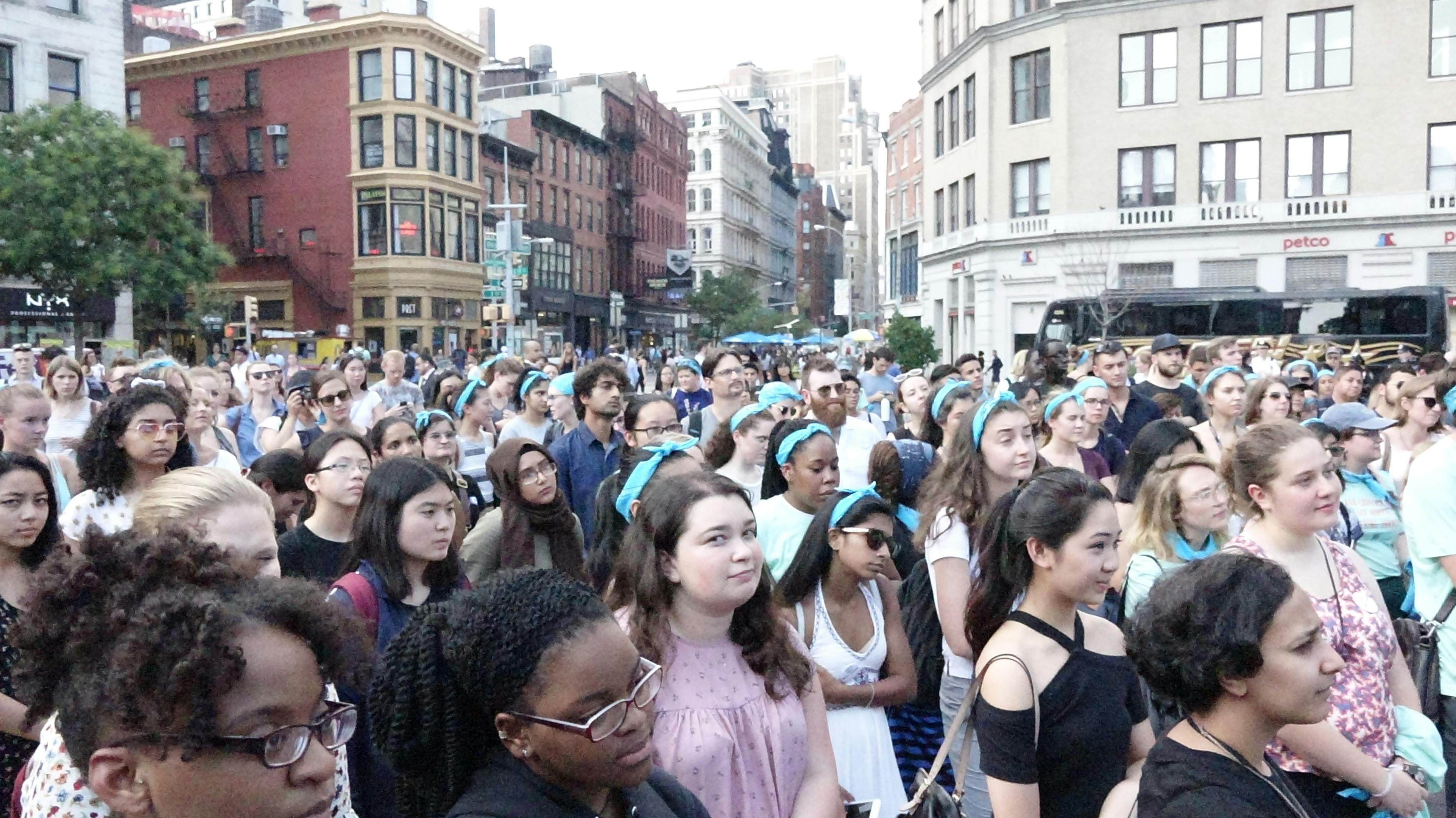 Girls Who Code’s Rally For Women in Tech Takes Over New York City ...