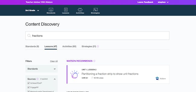 Teachers Can Now Use IBM’s Watson to Search for Free Lesson Plans ...