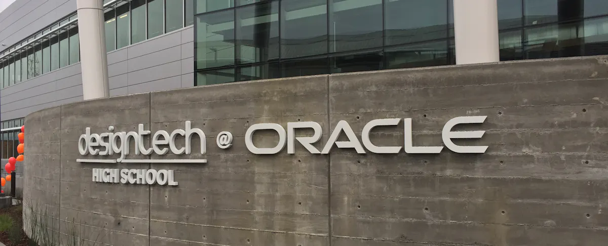 The First Day of School at Design Tech High’s New Oracle Campus ...