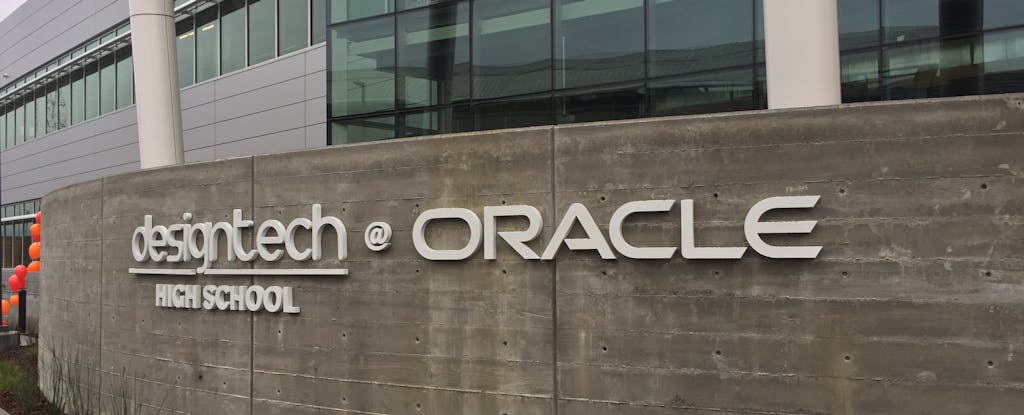 The First Day Of School At Design Tech Highs New Oracle Campus